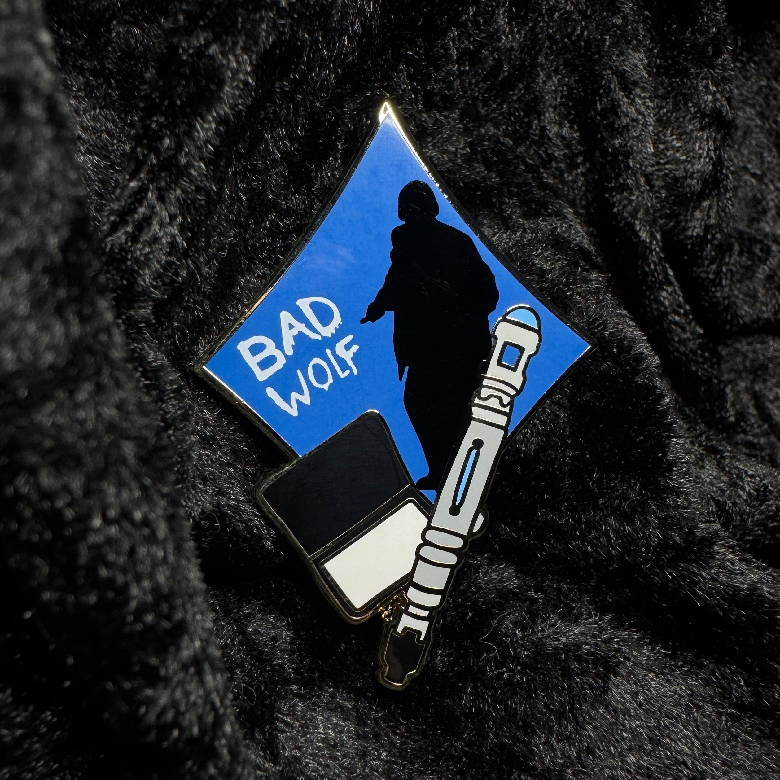 9th Doctor Icon Hard Enamel Pin – Skaro Crafts